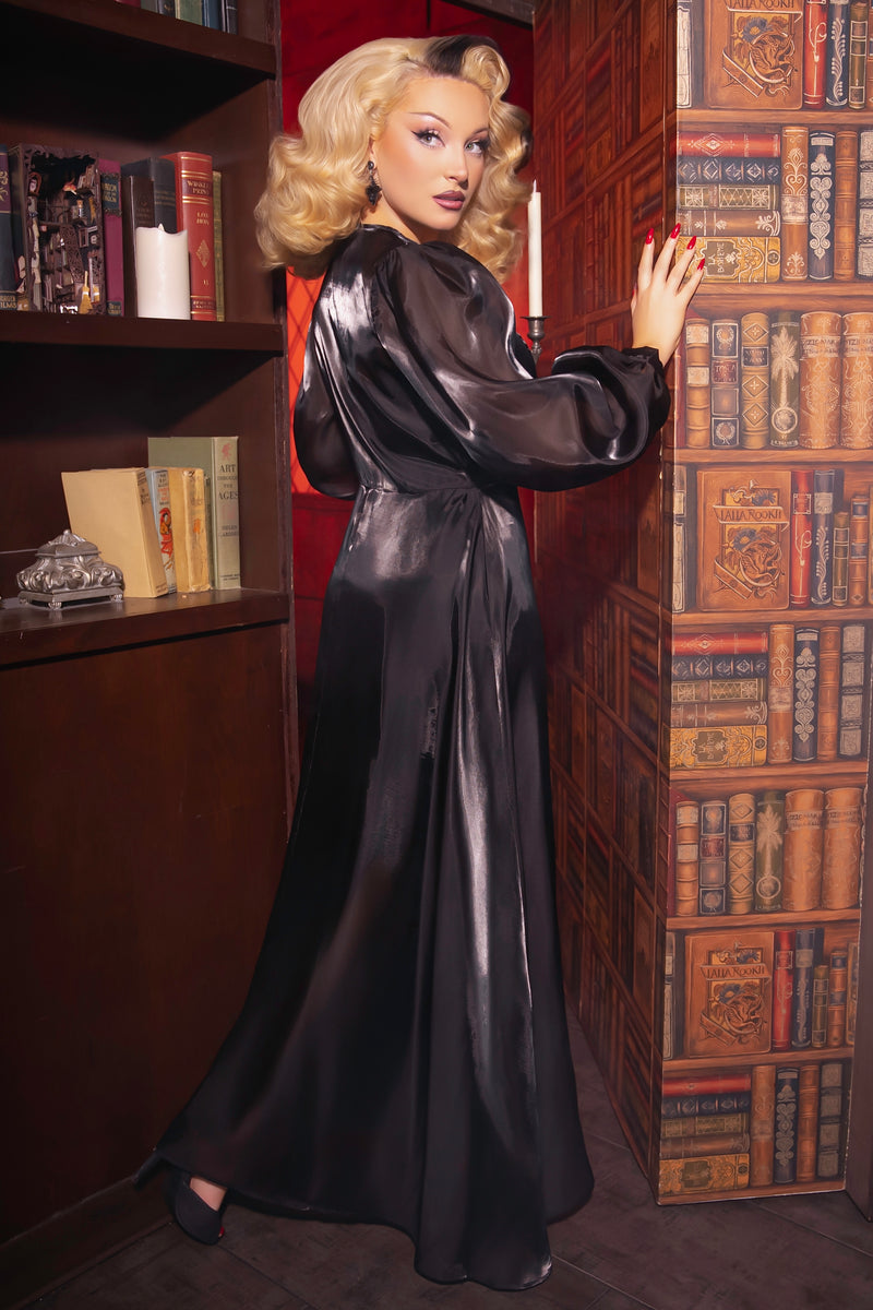 The Matriarch Dress + Overcoat - Gothic Bengaline Dress & Sheer Organz ...