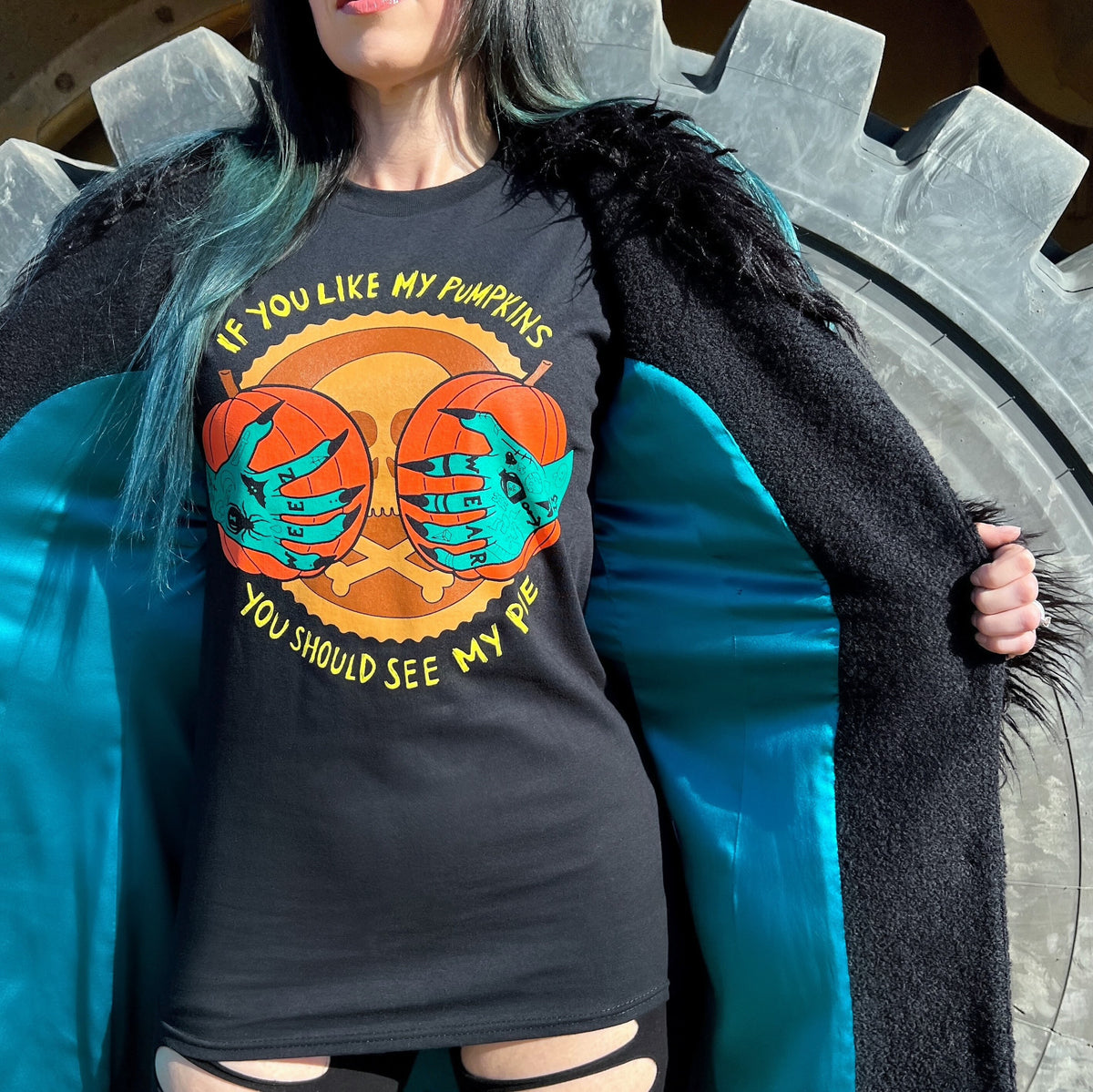 Pumpkin Pie Unisex T-Shirt - 100% Cotton Halloween Graphic Tee (Spooky ...